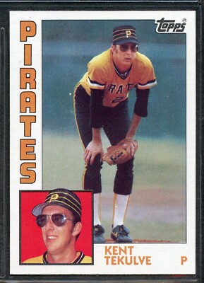 1984 Topps Baseball - #754 - Kent Tekulve - Pittsburgh Pirates | eBay