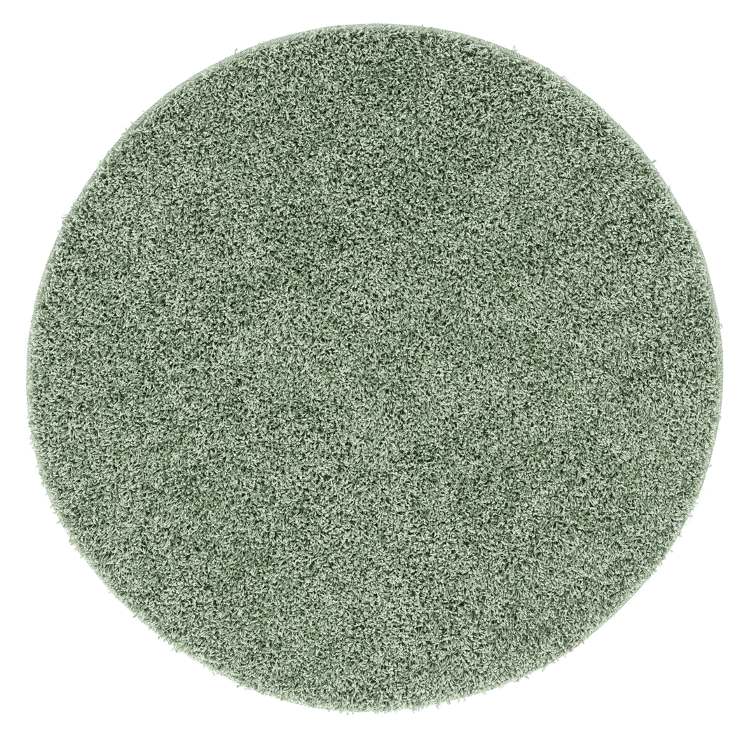 Round Circle Soft Shaggy Rug Carpet Mat 30 mm Pile Thickness Enterance ...