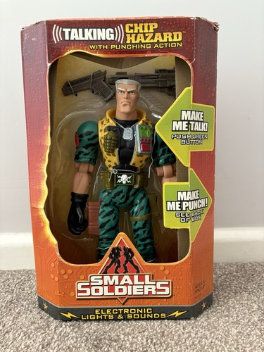 Small Soldiers Chip Hazard 12” Boxed Action Figure 1998 Hasbro Kenner ...
