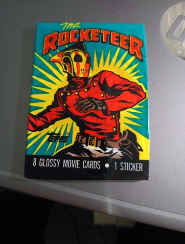 Vintage TOPPS 1991 The Rocketeer Card Pack-Includes 8 Movie Cards ...