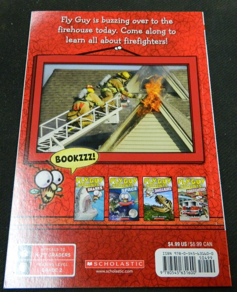 Fly Guy Presents : Firefighters by Tedd Arnold NEW Paperback Grades K-2 ...