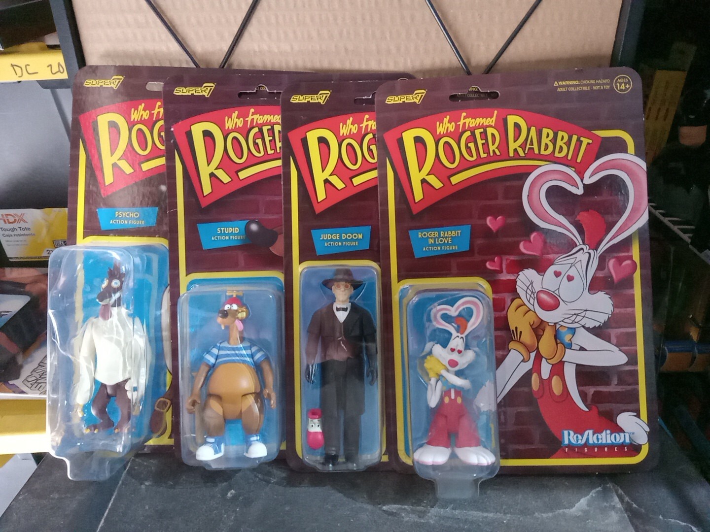 ReAction Who Framed Roger Rabbit Wave 1 & 2 Stupid - Judge - Psycho ...