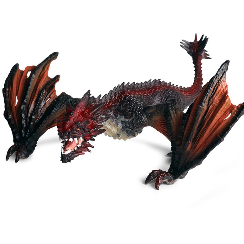 Western Dragon Fire Monster Figure Legend Animal Toy Collector Kids ...
