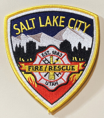 Salt Lake City Utah Fire & Rescue Patch | eBay