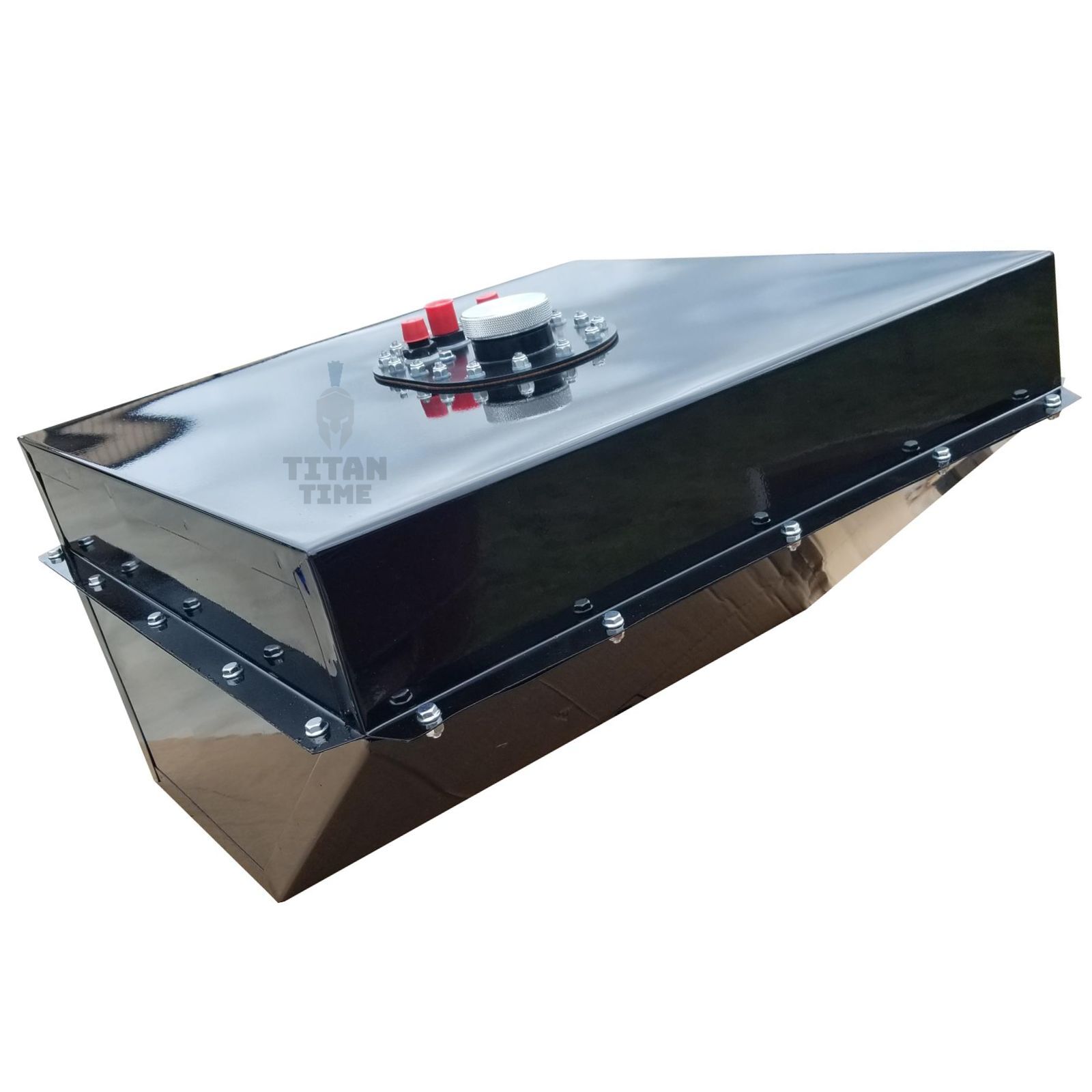 RCI 1302YD Fuel Cell Circle Track Wedge 30 Gal Multi-Level Black Can ...