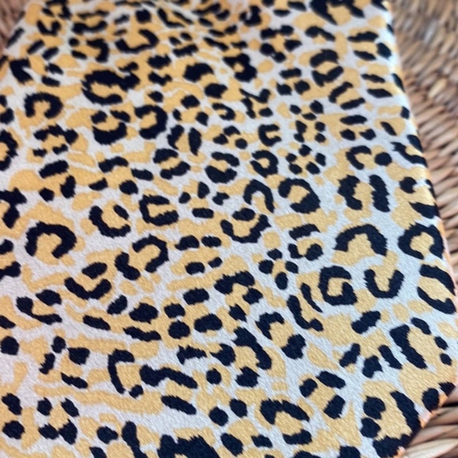 Vintage Antonio Rucci Couture Animal Print Silk Tie - Gem