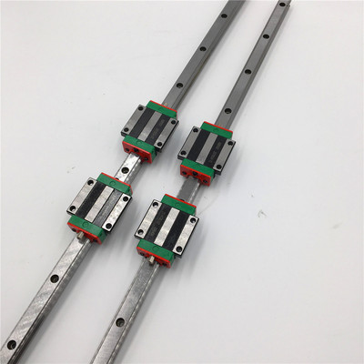 HIWIN L-1500mm HGR20 Linear Rail Guide &2pc Slider HGW20CC Rail Block ...