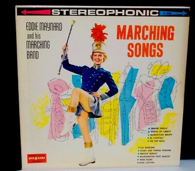 Eddie Maynard & His Marching Band Songs Stereophonic 33 RPM Spin O Rama ...