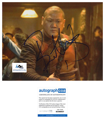 BENEDICT WONG AUTOGRAPH SIGNED 8X10 PHOTO MARVEL AVENGERS DR DOCTOR ...
