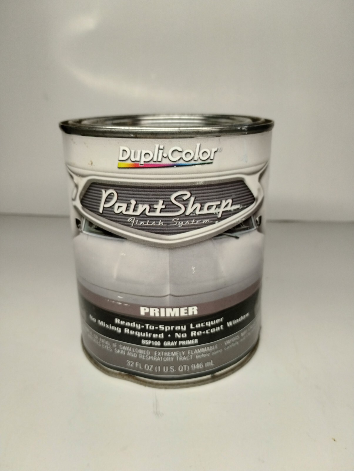 32 fl oz Can Dupli-Color Paint Shop Finish System BSP100 GRAY PRIMER ...