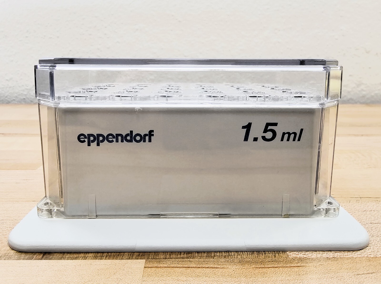 Eppendorf Thermomixer 1.5 mL Tubes Thermoblock Block w/ 24x 1.5mL w ...