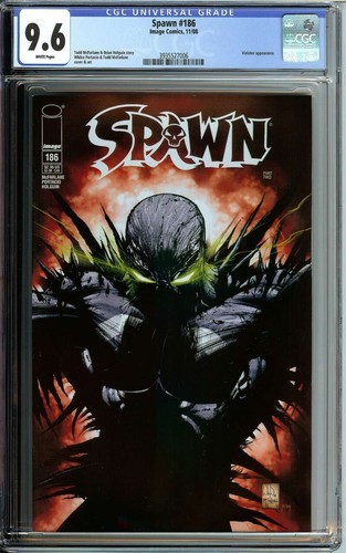 SPAWN #186 CGC 9.6 WHITE PAGES // IMAGE COMICS 2008 | eBay