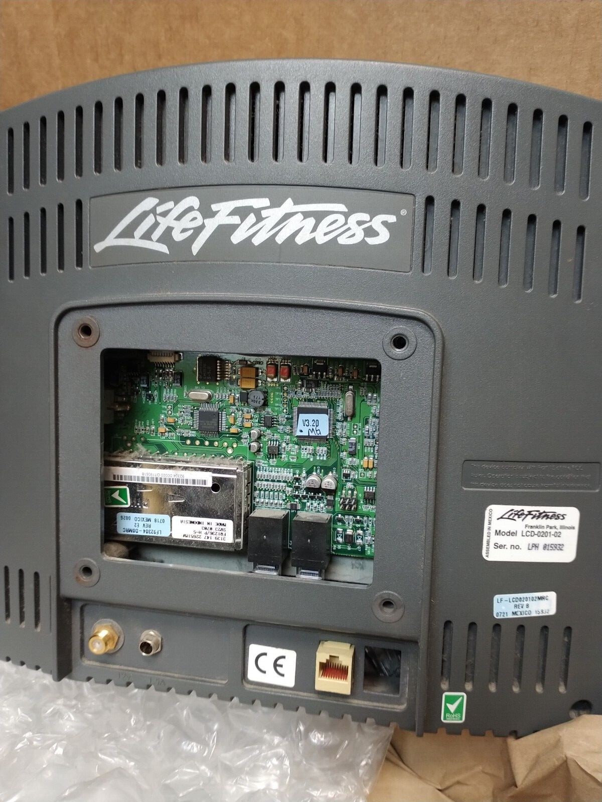 Life Fitness 17 inch TV Model LCD-0201-02 grey NEW | eBay