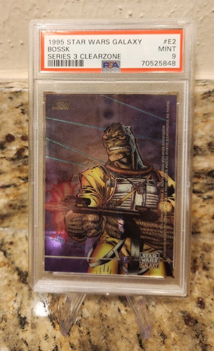 1995 Topps Star Wars Galaxy Series 3 Clearzone #E2 Bossk Pop 1 PSA 9 | eBay