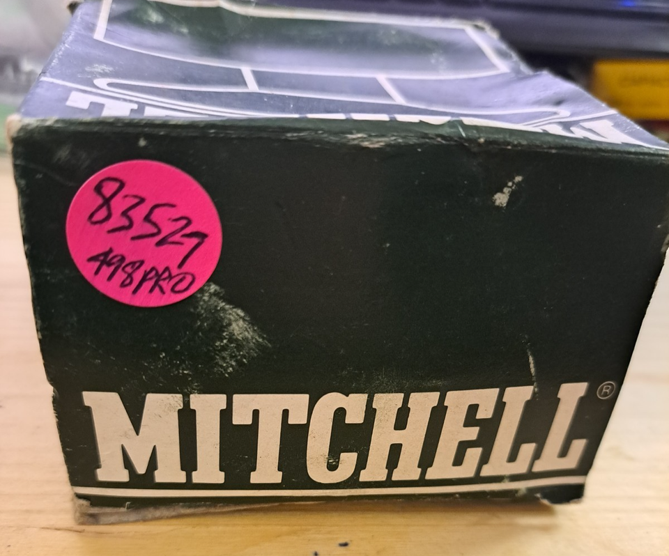 Mitchell 83527 Large Capacity Graphite with Bronze SPOOL 498 PRO in box ...