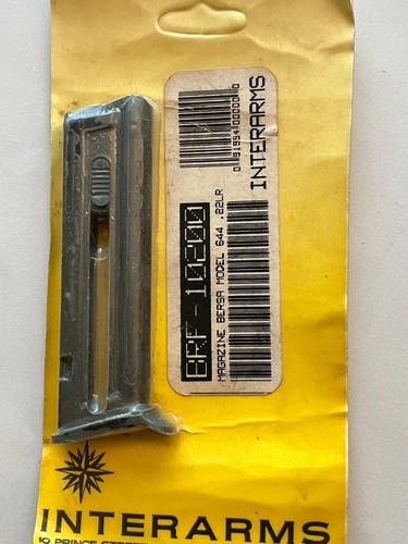 Factory original Bersa Model 644 grip release .22 LR 10 round magazine ...