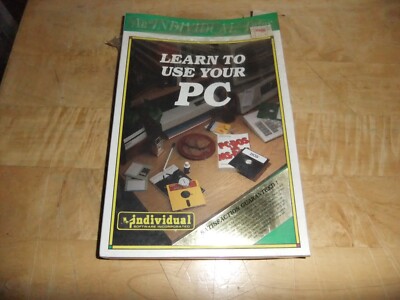 Vintage 1987 Computer Learn HOW To Use YOUR PC By Individual Software ...