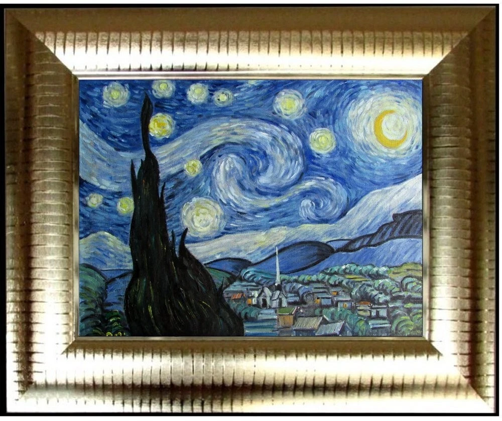 Vincent Van Gogh Starry Night Original Painting