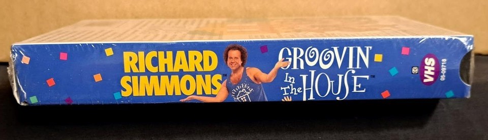Brand NEW Richard Simmons GROOVING In The House VHS Tape | eBay