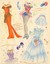 VINTGE 1940S MOVIE STARLETS PAPER DOLL ~NICE LASER REPRODUCTION ORG ...