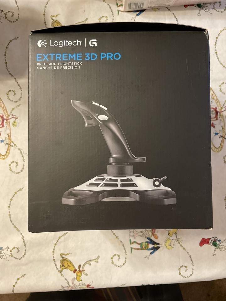 Logitech G Extreme 3D Pro USB Joystick for Windows - Black/Silver ...