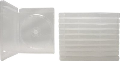 (10) Clear Playstation 3 Replacement Boxes Cases PS3 Disc 14MM Game # ...