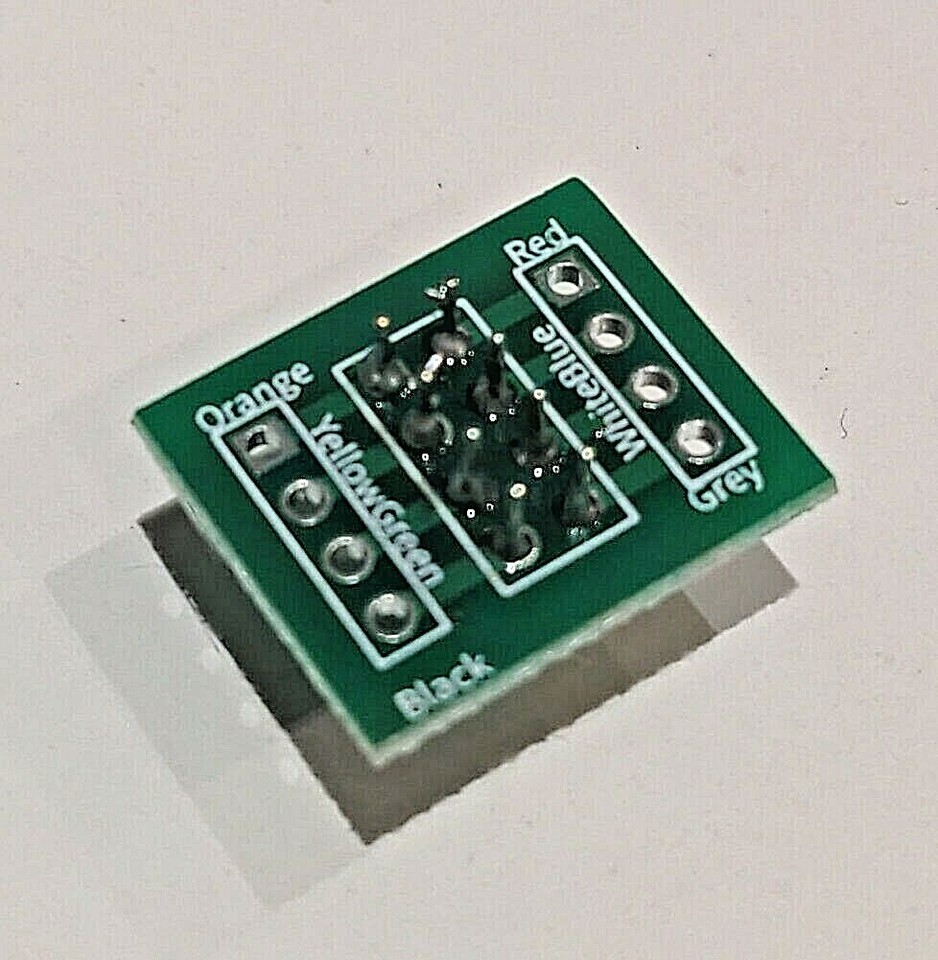 DCC NEM652 8 Pin Replacement Plug mini breakout board hard wire ...