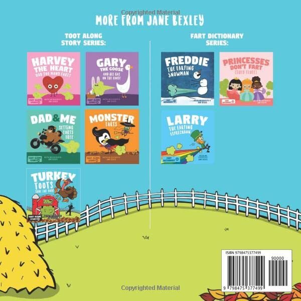 Turkey Toots: A Funny, Farting, and Rhyming Read Aloud Picture Book For ...