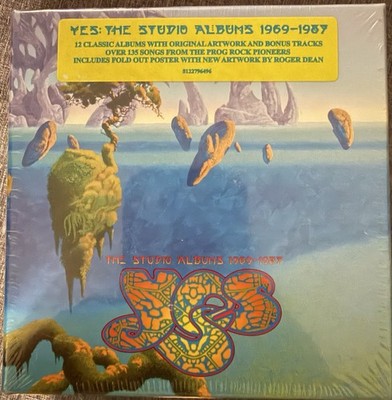 Yes the Studio Albums Box Set 1969-1987, 13 CDs Plus 62 Bonus Tracks ...
