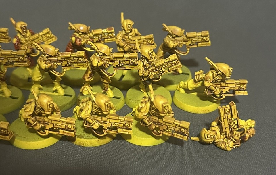 Warhammer 40k Pathfinders Strike Team x17 Tau Empire Finecast Games ...