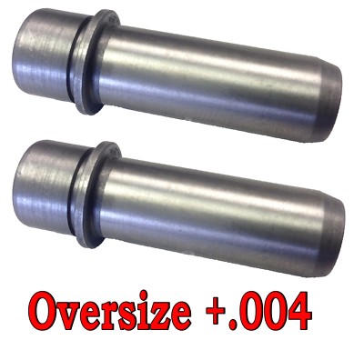 Set of 2, .004 Intake Exhaust Valve Guides Harley Big Twin 1948-79 ...