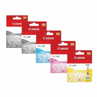 Genuine Canon PGI-520 CLI-521 Ink Cartridges Without Box Set of 5 ...