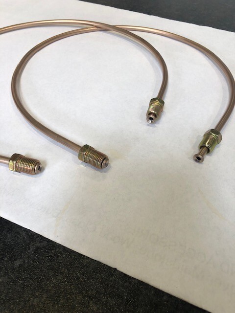 Brake Pipes for Nissan Navara D40 2005-2010. Pair of Rear pipes in ...