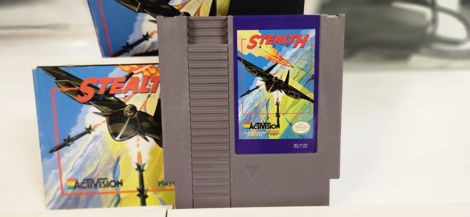 Stealth ATF for Nintendo NES Complete In Box CIB W/ Protector ...