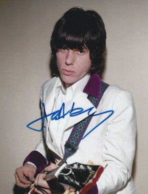 Jeff Beck Autographed SIGNED 8 x 10 PHOTO REPRINT | eBay