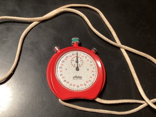 Vintage Swiss-Made Aristo Apollo 414 Jewel Stop Watch Works Well | eBay