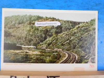 Postcard Horseshoe Curve Near Zoar MA Boston & maine Railroad | eBay