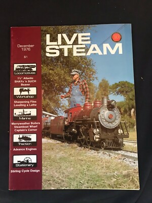 Live Steam Magazine December 1976 | eBay