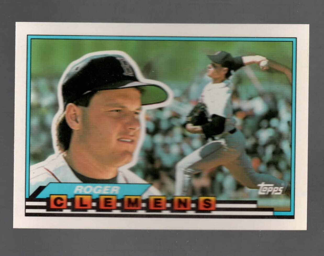 1989 Topps Big #42 Roger Clemens NM | eBay