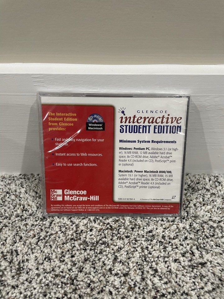 McGraw Hill Interactive Student Edition Grade 6 Alabama Science CD-ROM ...