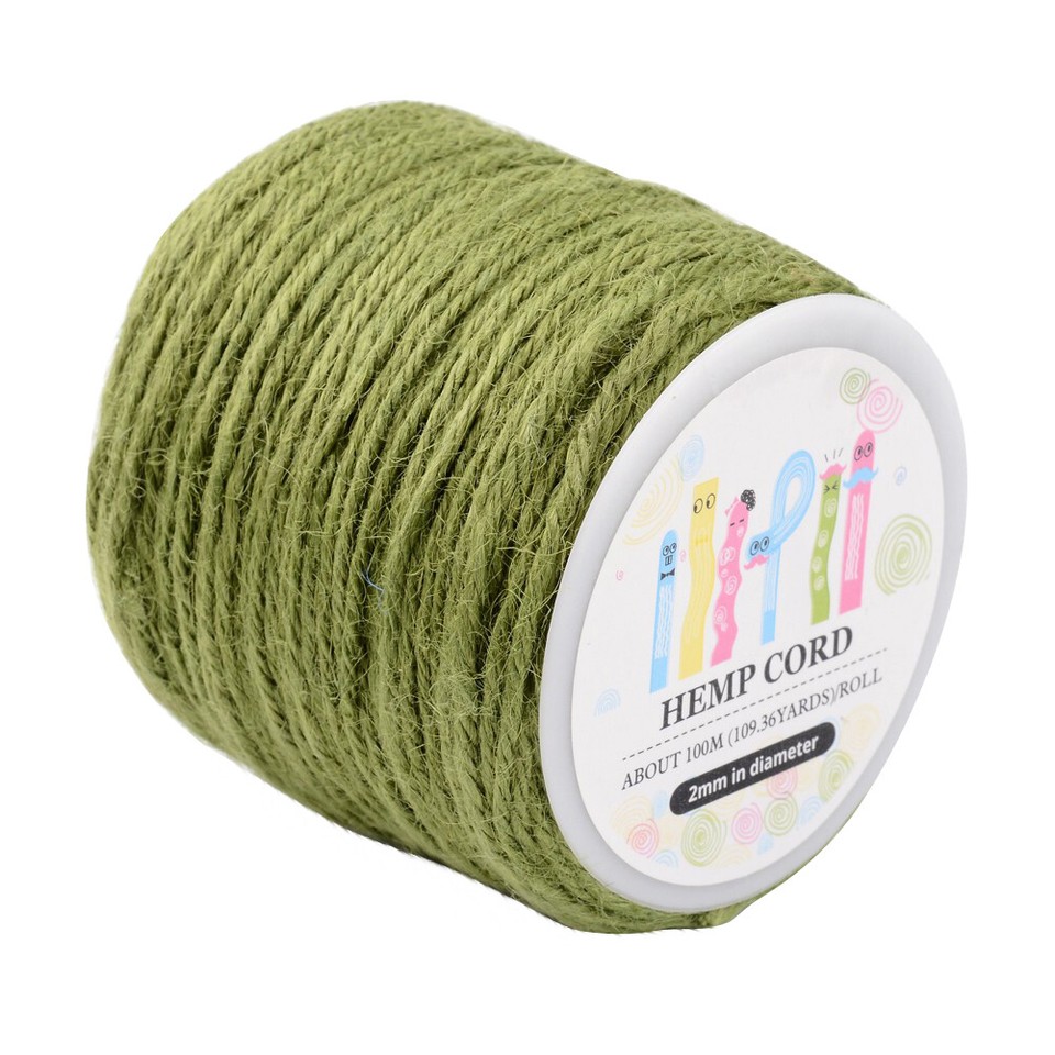 109yards/roll Colored Hemp Cord Hemp String Hemp Twine Craft Jewelry ...
