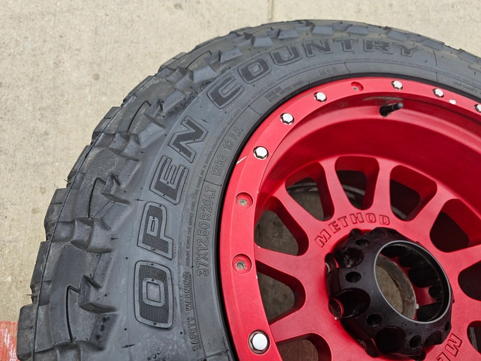 20x12 Method Off Road 305 NV Ford F-250 F-350 rims wheels 8x170 tires ...