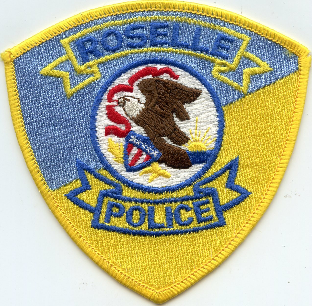 old vintage ROSELLE ILLINOIS IL POLICE PATCH | eBay