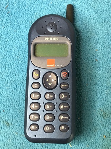 Philips Orange Savvy Mobile phone . | eBay UK