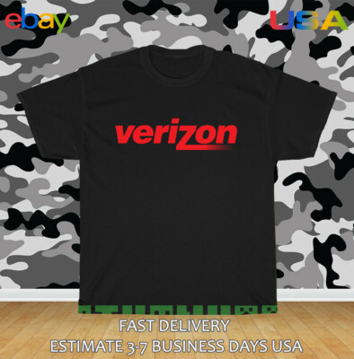 New Verizon Logo Men's T-Shirt American Size T-Shirt | eBay