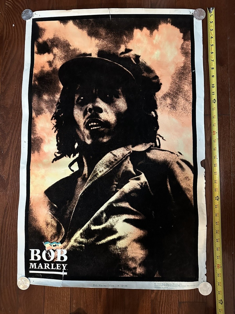Bob Marley Blacklight Posters