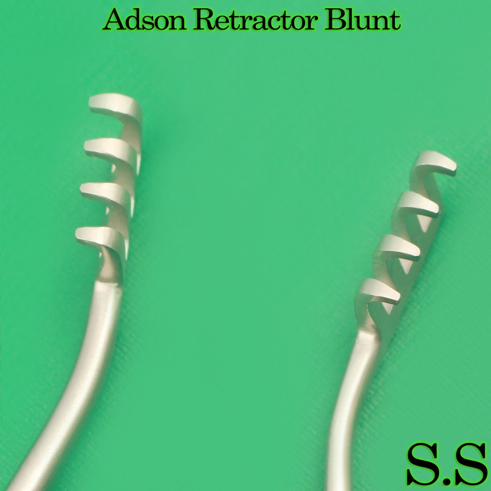 Adson Retractor Blunt Points 4x4 Prong 6" Surgical Instruments | eBay
