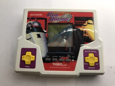 Tiger Electronics Super Speedway Car Racing Handheld Video Game~Tested ...