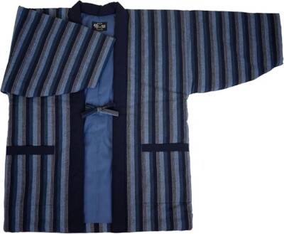 Japanese Traditional Clothing Hanten Coat for Men One Size | eBay