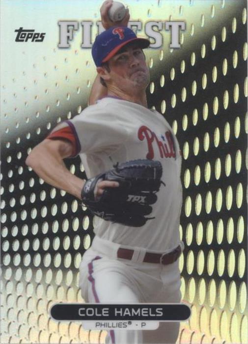 2013 Topps Finest - Cole Hamels #48 Refractor for sale online | eBay